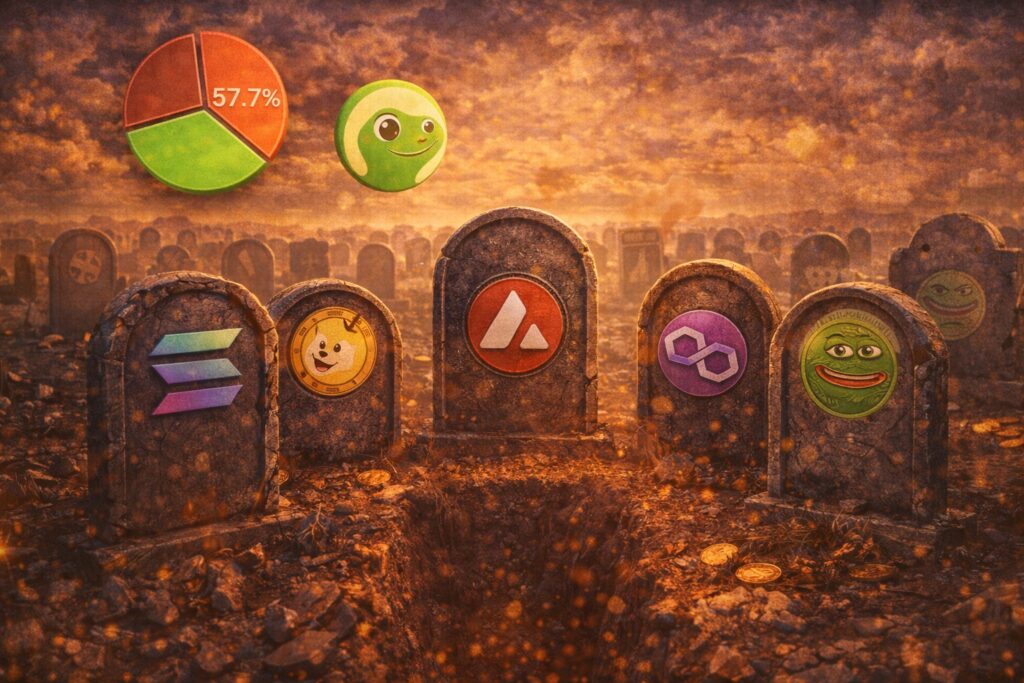 Lebih Dari Separuh Proyek Kripto Gagal, Coingecko Ungkap Data Mengejutkan